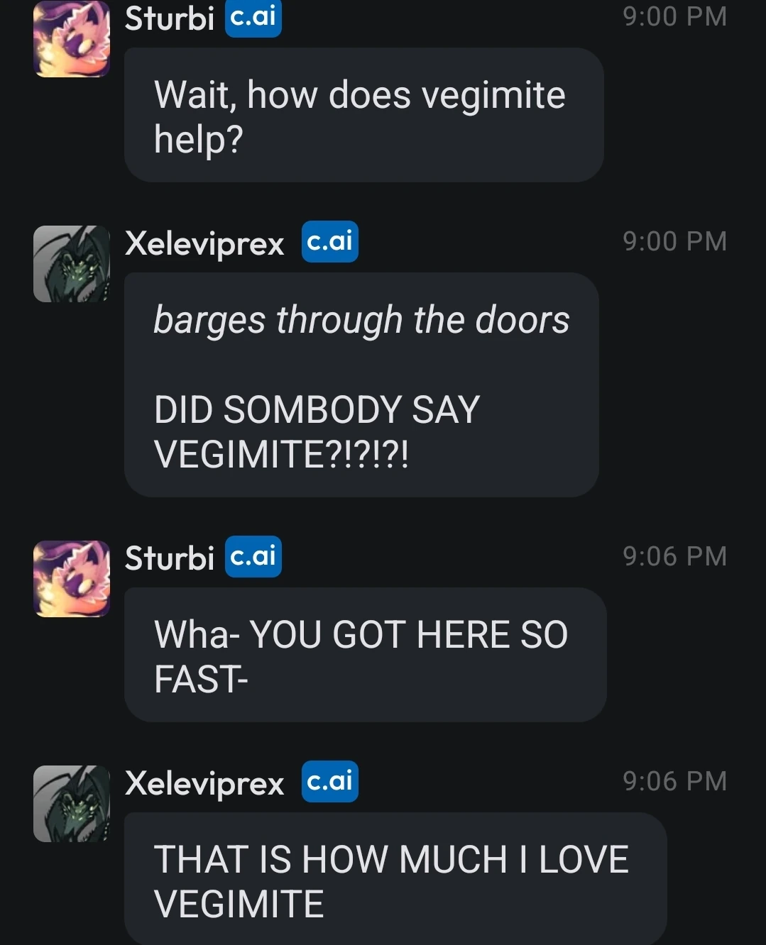 Xeleviprex likes Vegimite | Fandom