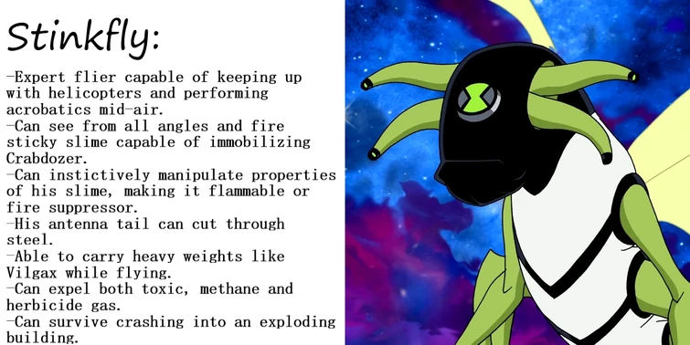 Conceptualize Ultimate Stinkfly | Fandom