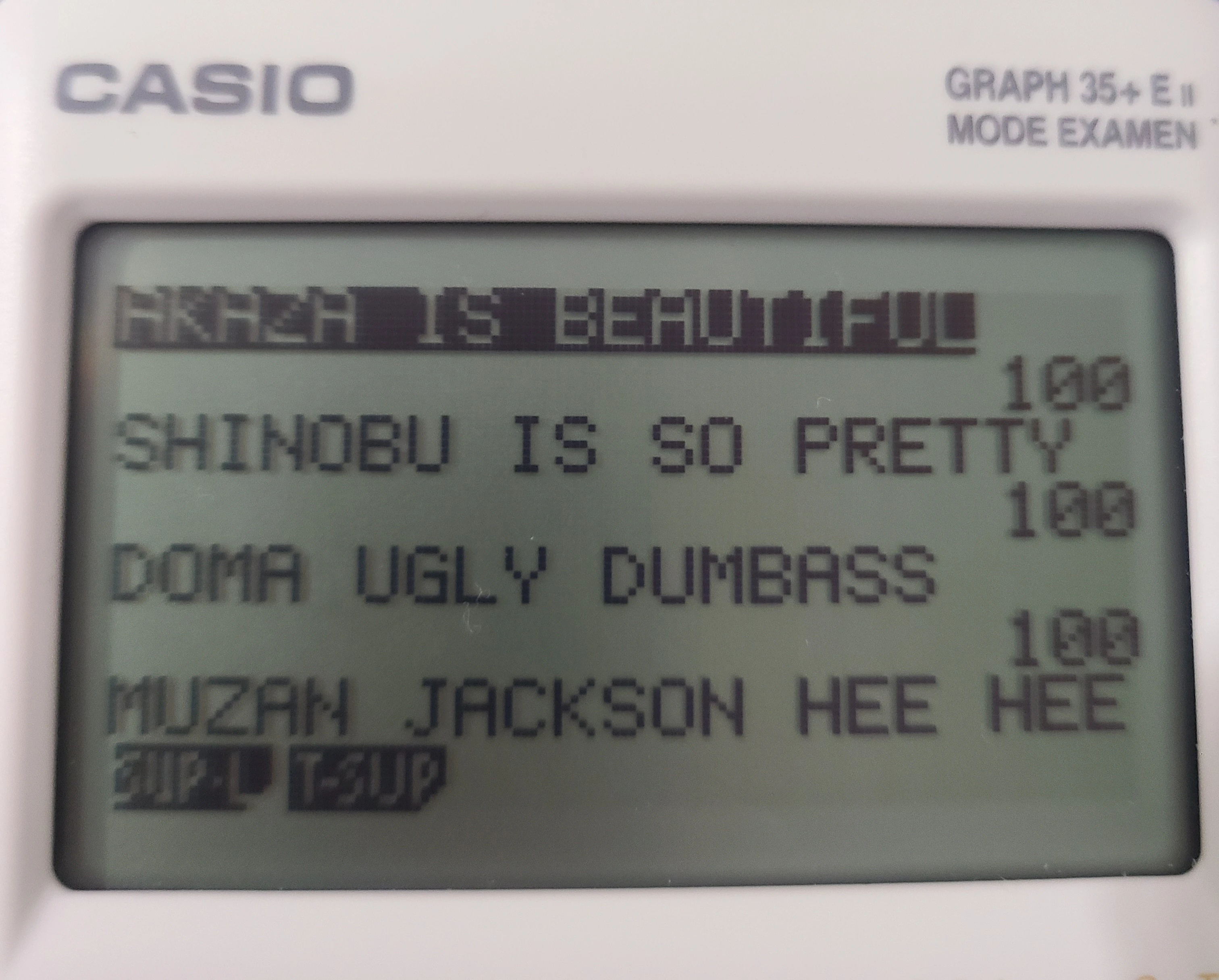 POV : you finished your math test, you're bored and you can write ...