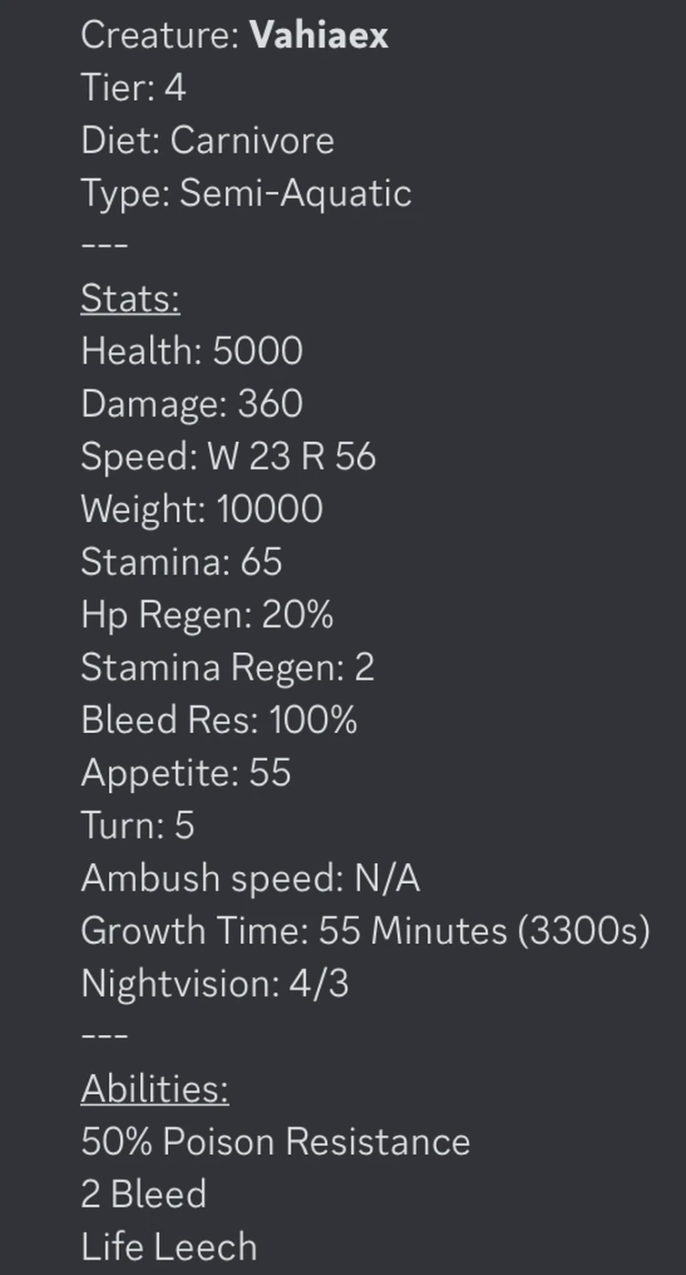 thaught on vahiaex stats | Fandom