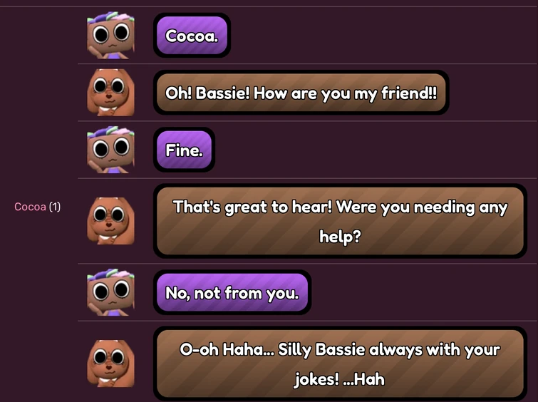 Poor Cocoa- | Fandom