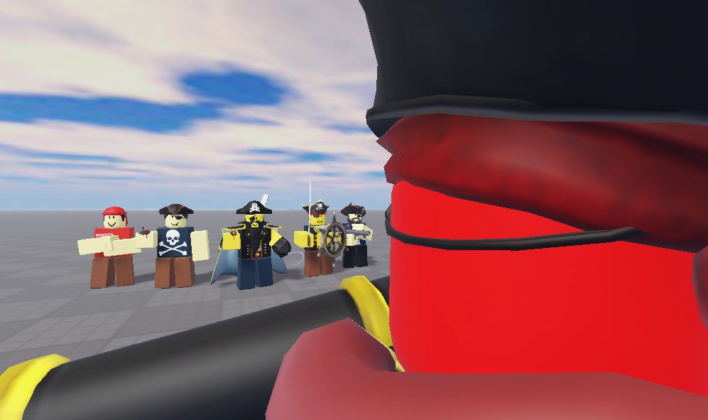 the Combat Initiation Pirates want to attack Redbeard and his sailors ...