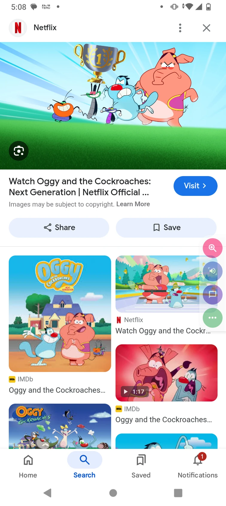 June 18th 2015 according to Wikipedia the second season of Oggy and the ...