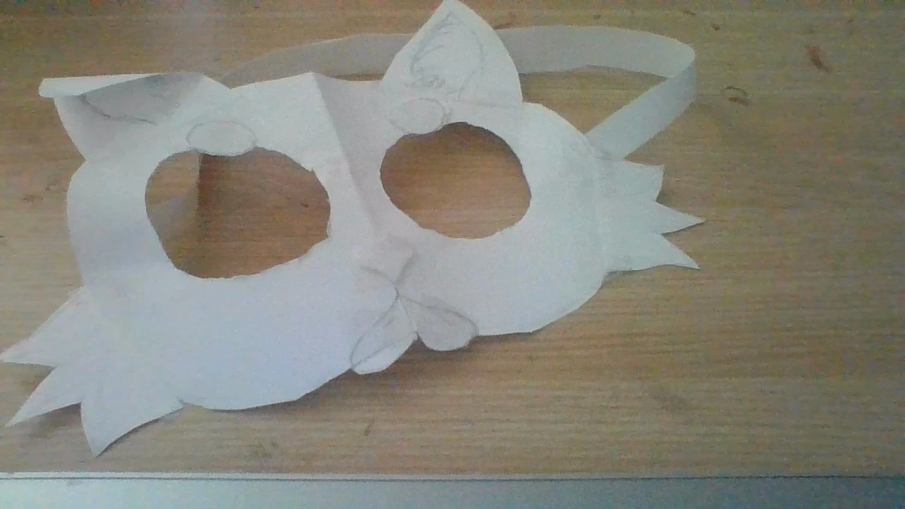 i made a paper therian mask | Fandom