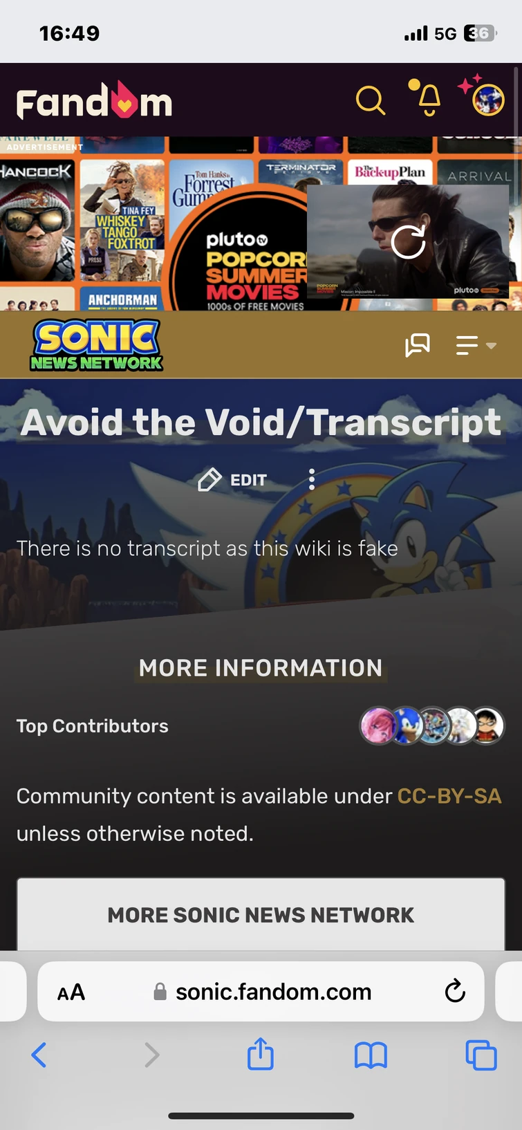 Someone mind fixing this and figuring out who did this? | Fandom