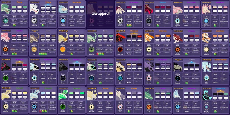 trading/swapping themed events, seasons, devs | Fandom