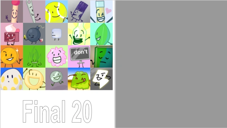 BFDI Voting 1: | Fandom