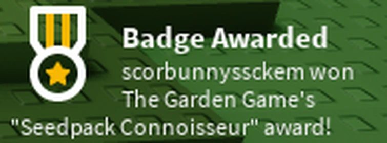 the badge awarded | Fandom