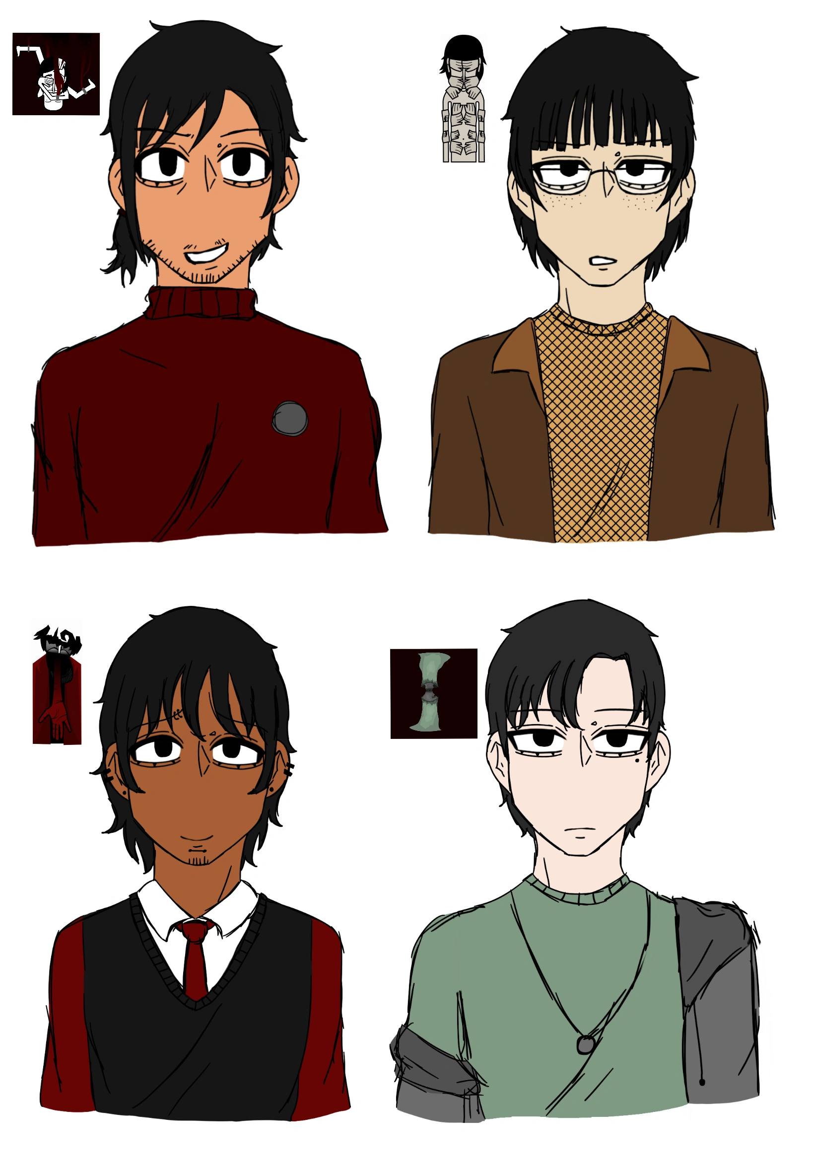 Headcanons on how I think Emma’s Killers looked like before they died ...