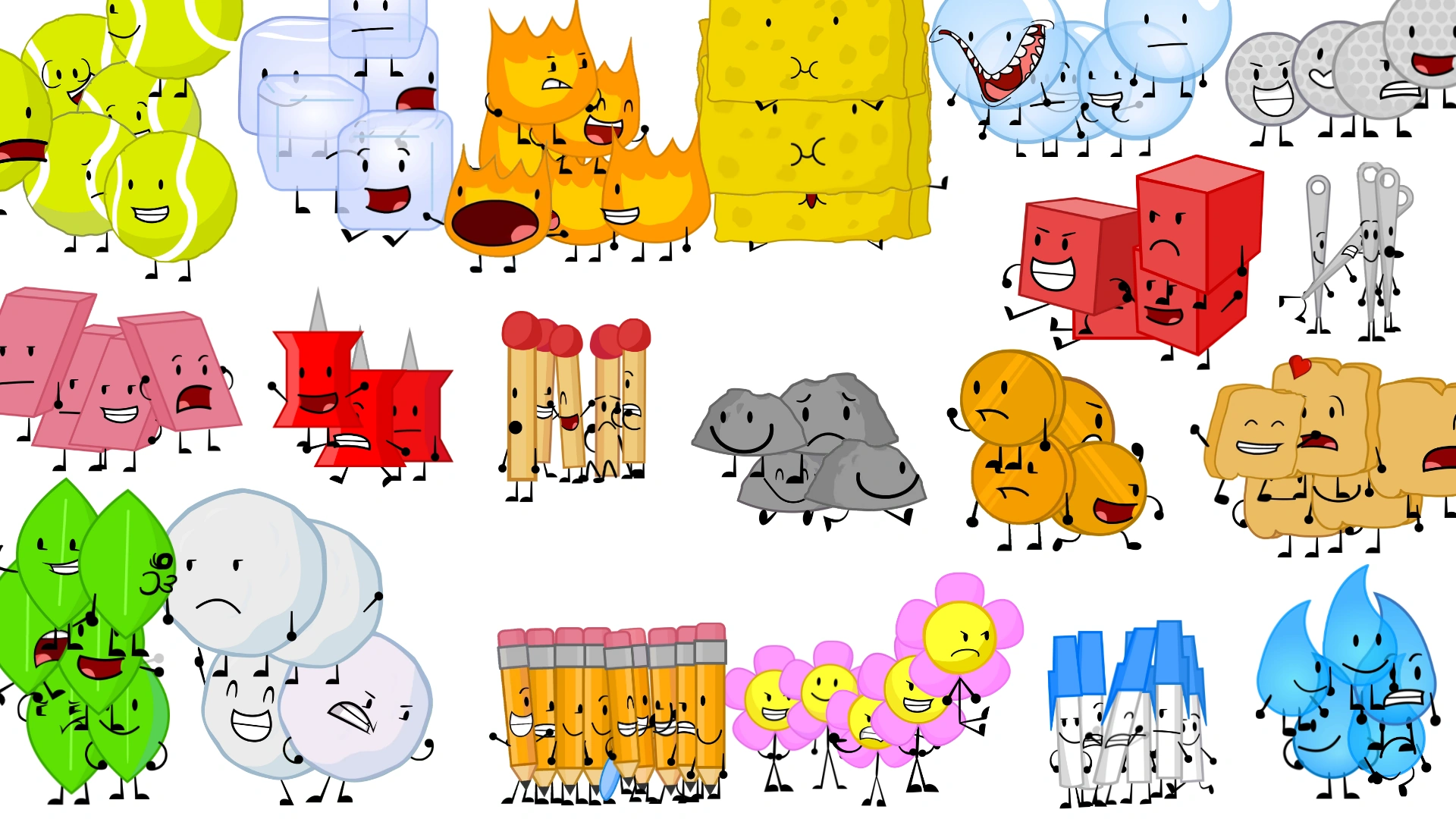 My own bfdi pose gallery | Fandom