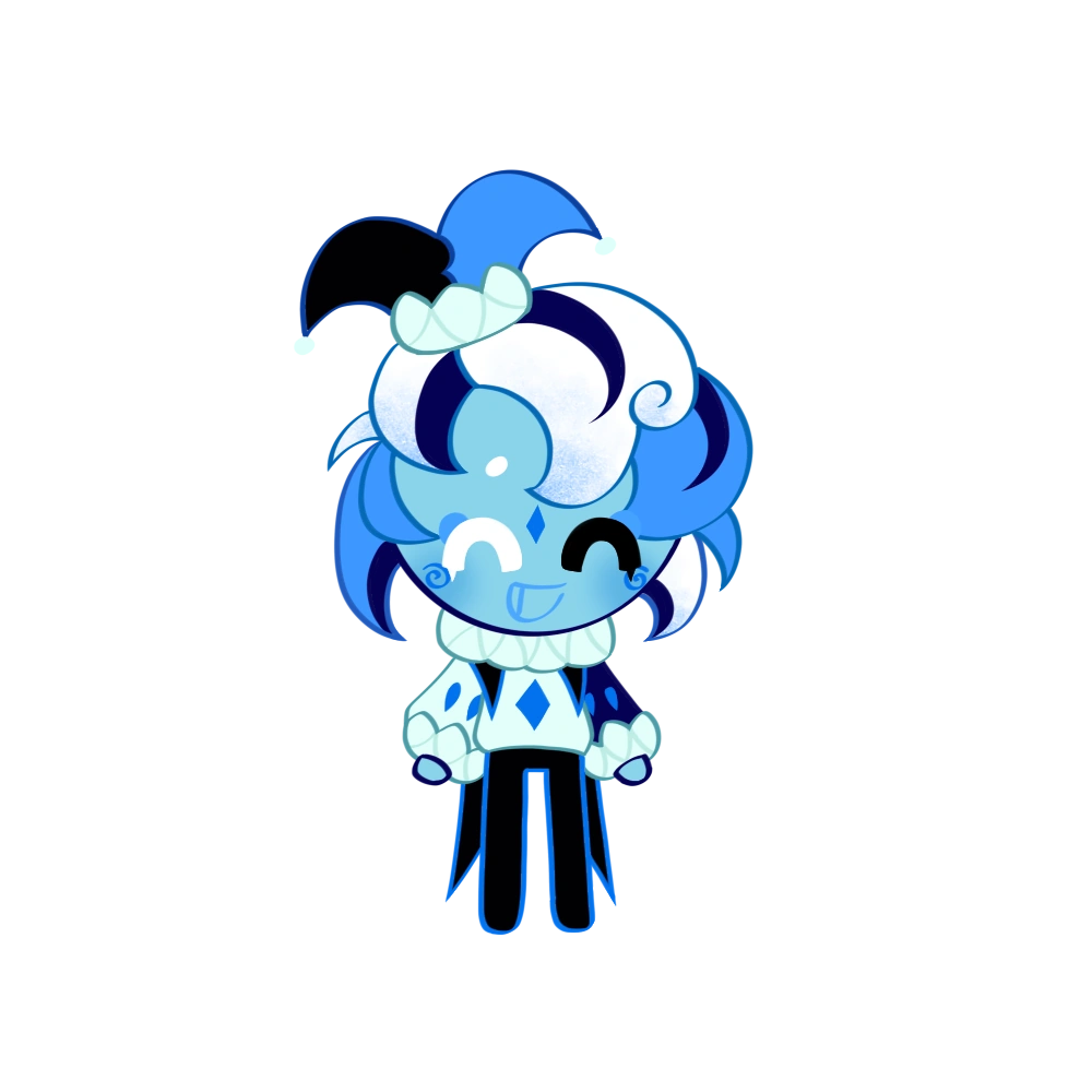 🫐 The little jester has arrived! Meet Yogurt Jester Cookie! 🫐🩵 | Fandom