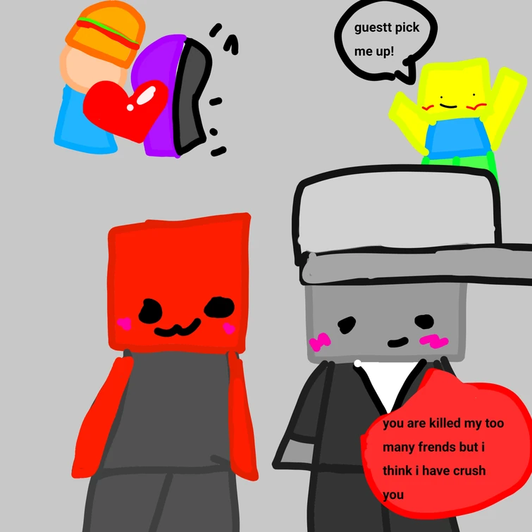 Forsaken roleplayers in guest 666 update (stupid meme i drawed) | Fandom