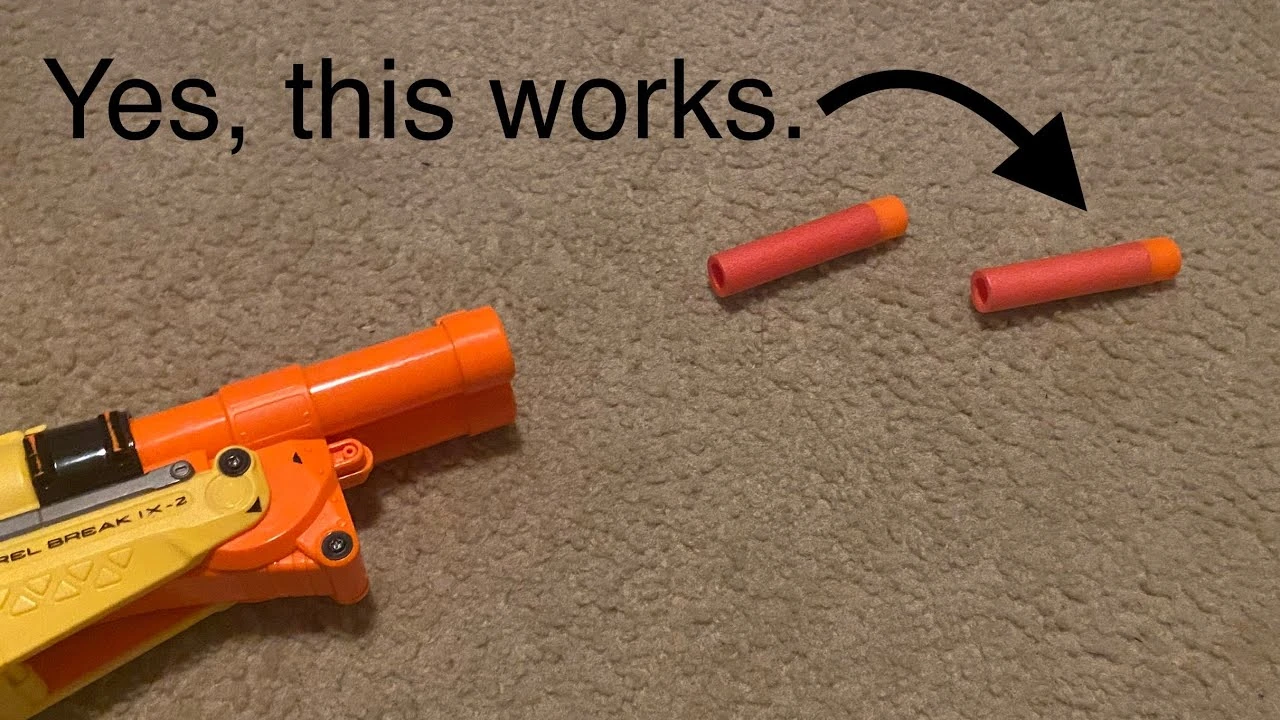 So the Barrel Break can fire Mega darts... | Fandom