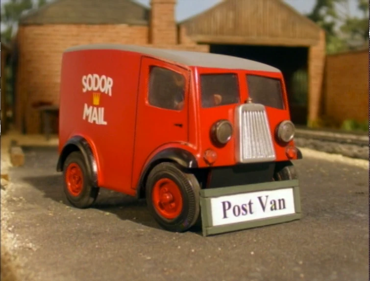 If you ever feel useless, just remember that the Post Van has a ...
