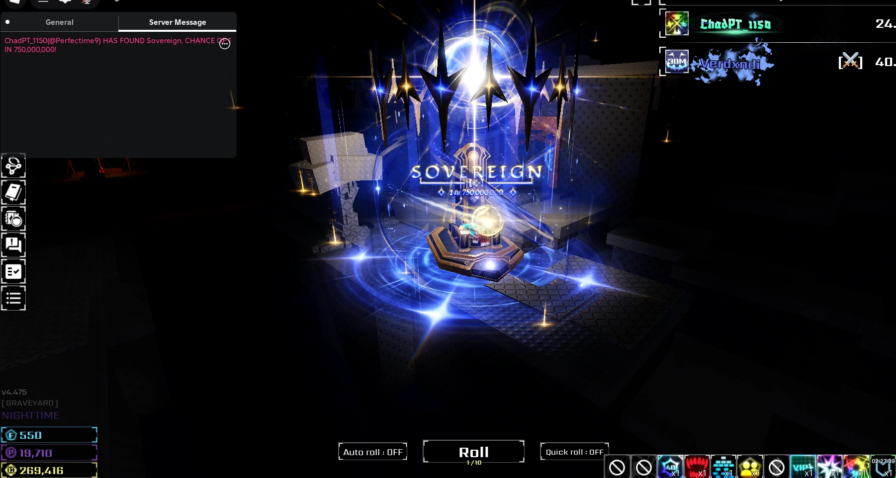 GUYS I JUST ROLLED SOVEREIGN | Fandom