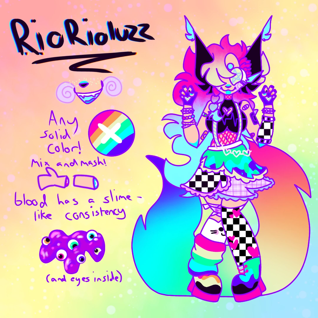 RIO RIOLUZZ- REF SHEET! | Fandom
