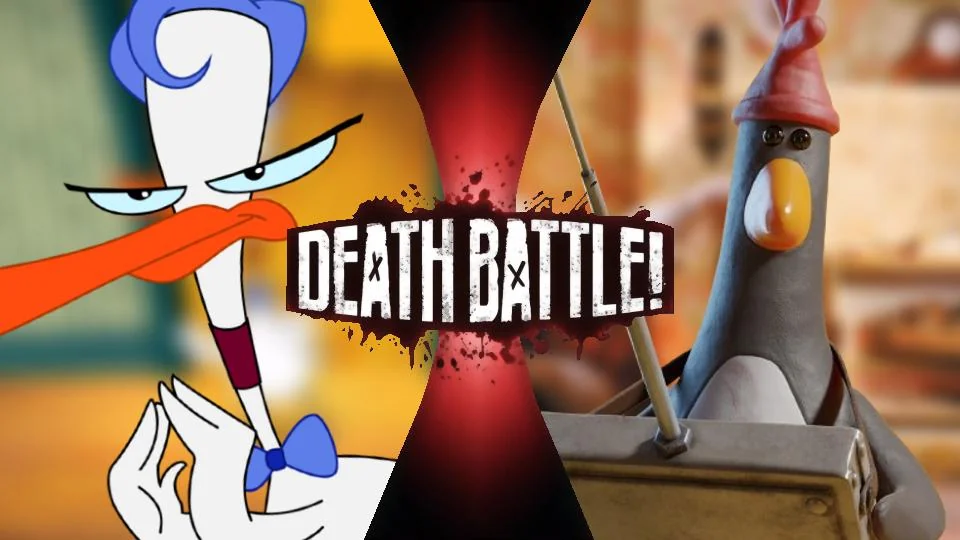 Le Quack VS Feathers McGraw (Courage the Cowardly Dog VS Wallace ...