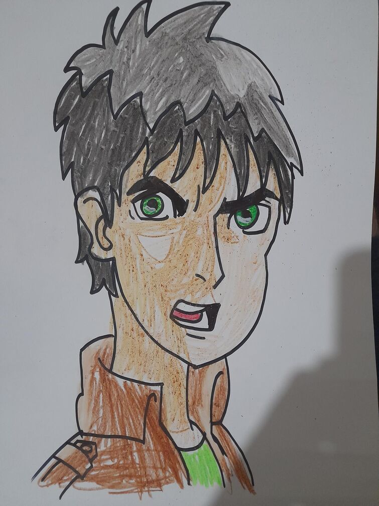 My drawing of Eren | Fandom