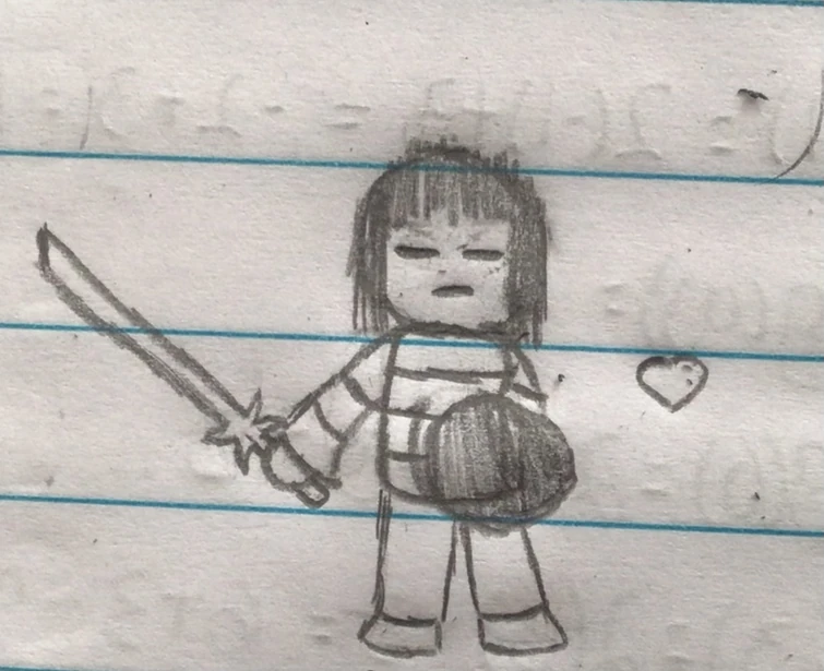 Lost my motive of draw after draw GT! Frisk | Fandom