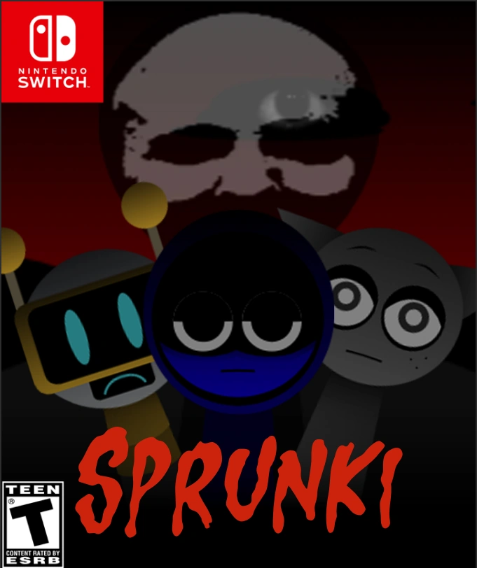 sprunki nintendo switch edition box art | Fandom