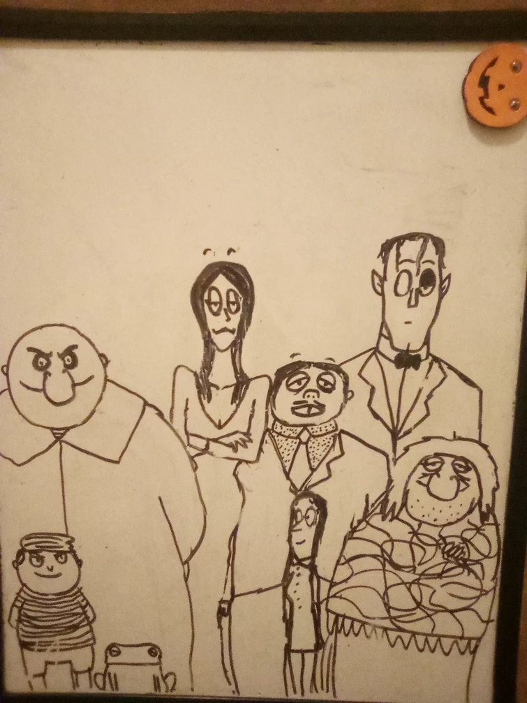 Addams family concept drawing number 2 | Fandom