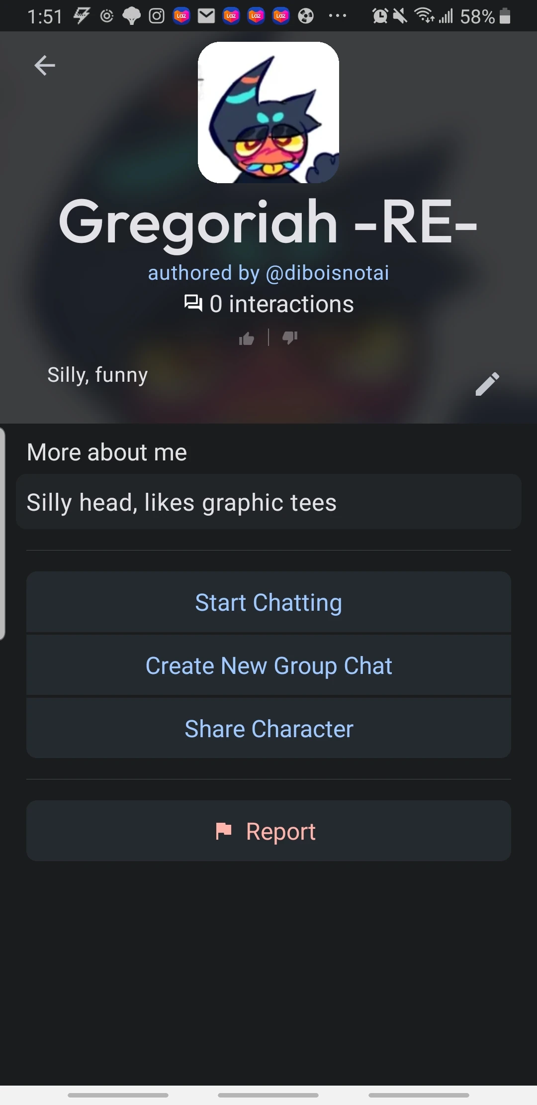 I made a gregoriah bot on character.ai! | Fandom