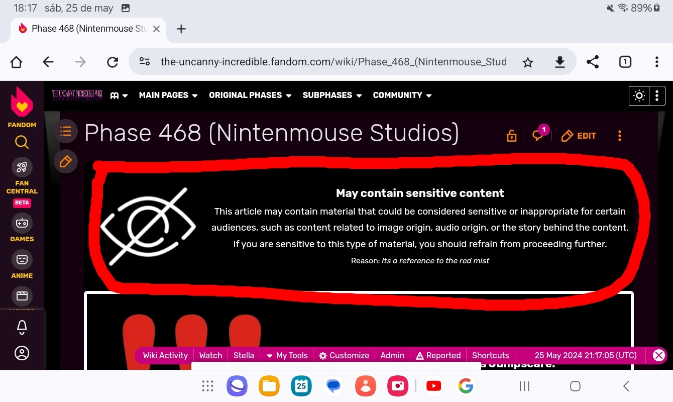 How is it a reference to red mist | Fandom