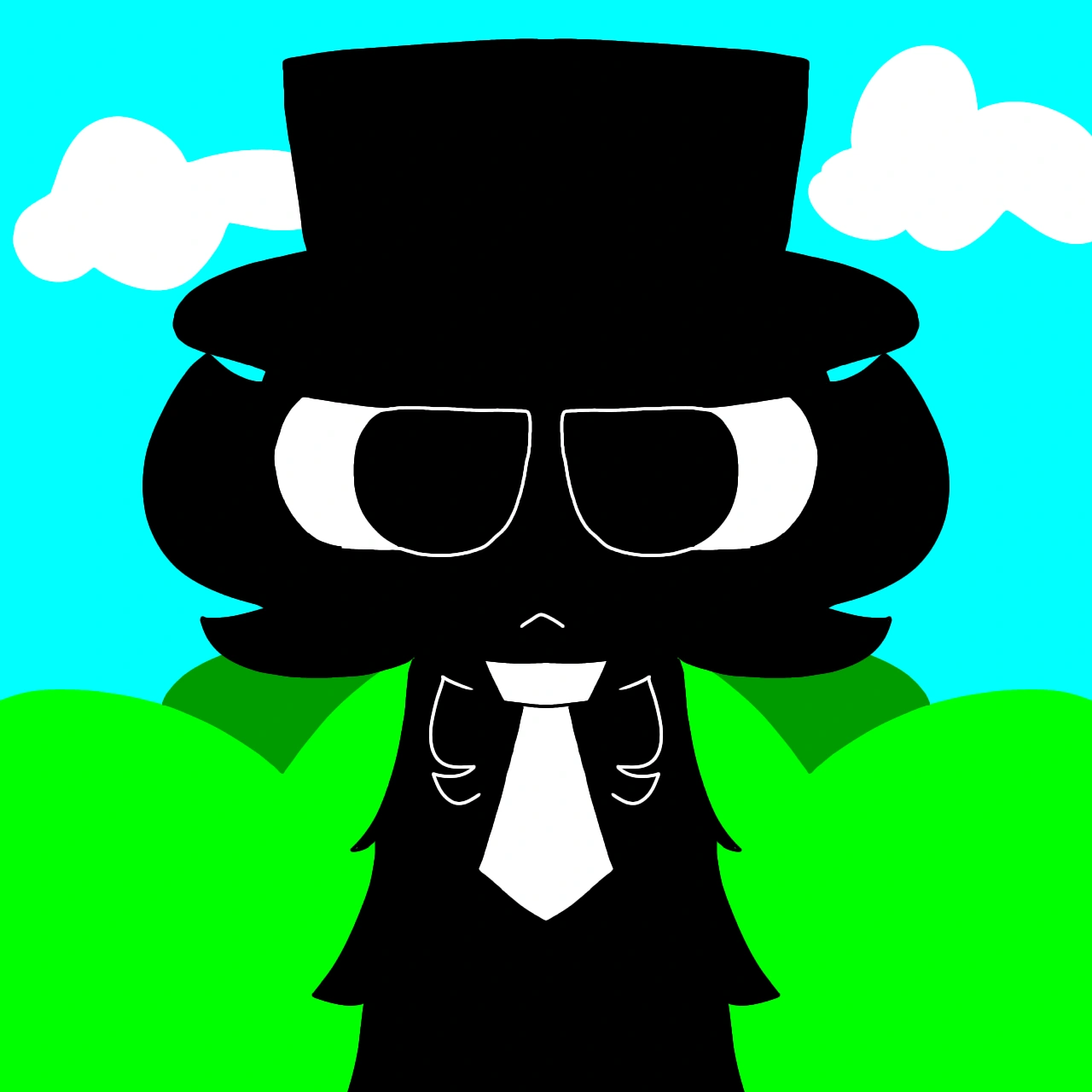 Guys, I draw Black from Incredibox Sprunki, but he is my favorite ...