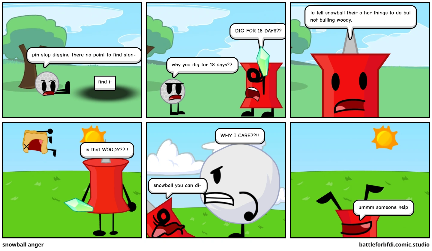 BFDI comic part 2 | Fandom
