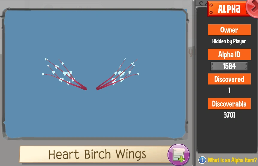 New alpha item??? | Fandom