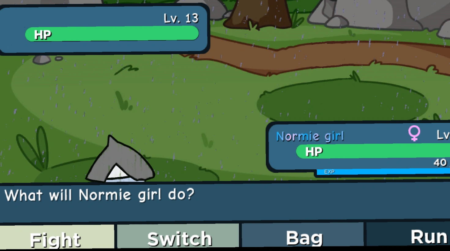 Can yall make normie girl fight against something? She needs exp | Fandom