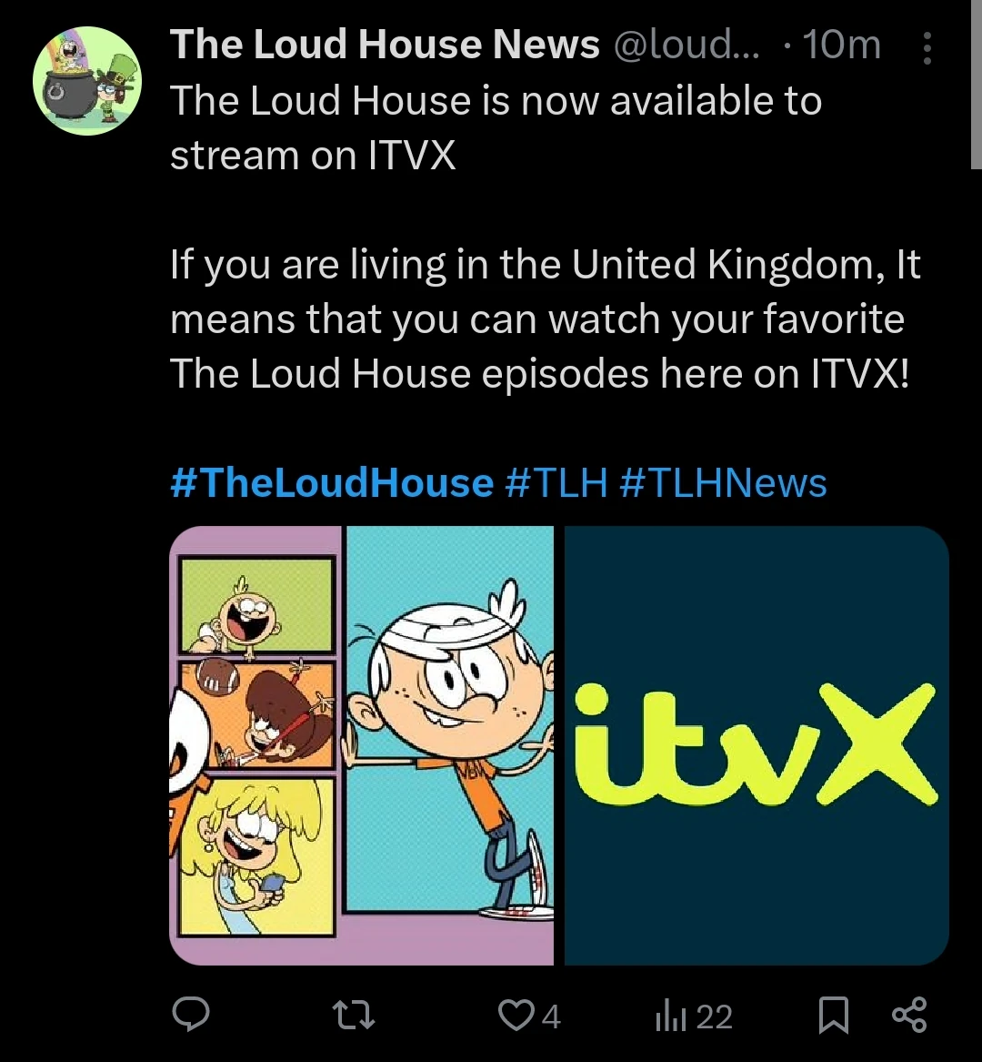 The Loud House is now streaming on ITVX | Fandom