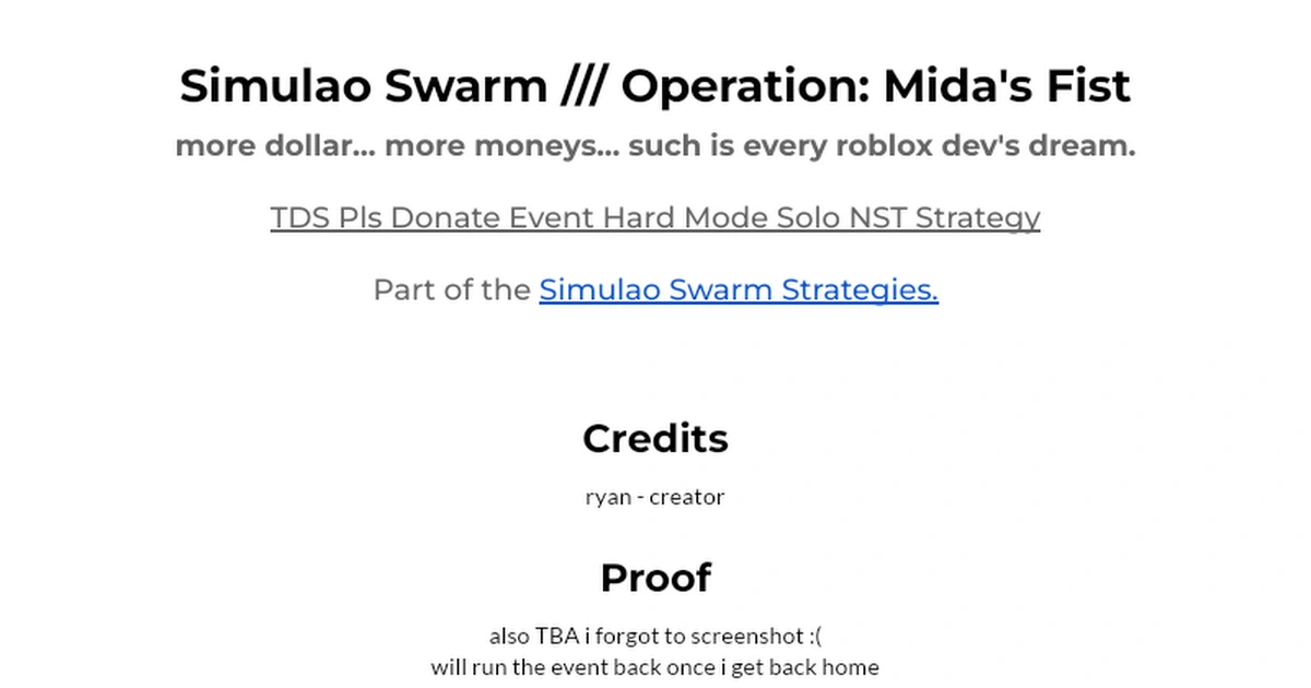 pls donate hard mode solo nst incase anyone needs it | Fandom