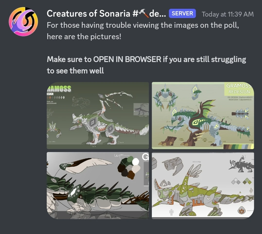Have yall seen the gram redesign poll? | Fandom
