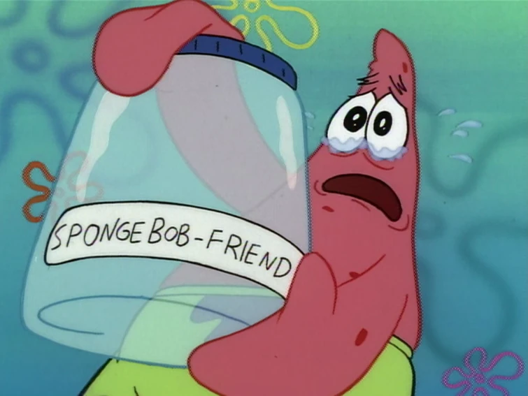 Patrick went nuts when SpongeBob left him in Nature Pants! Patrick needed to let SpongeBob go ...