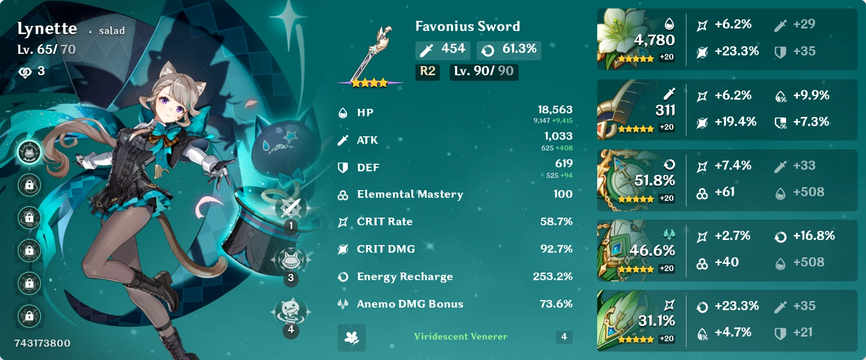 roast my lynette build | Fandom