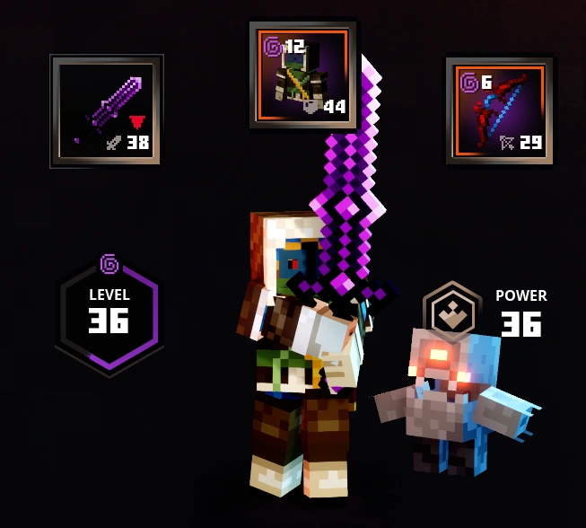 uhh rate my minecraft dungeons character thing from 1-10 | Fandom