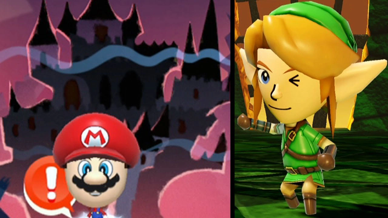 Link and Mario in miitopia | Fandom