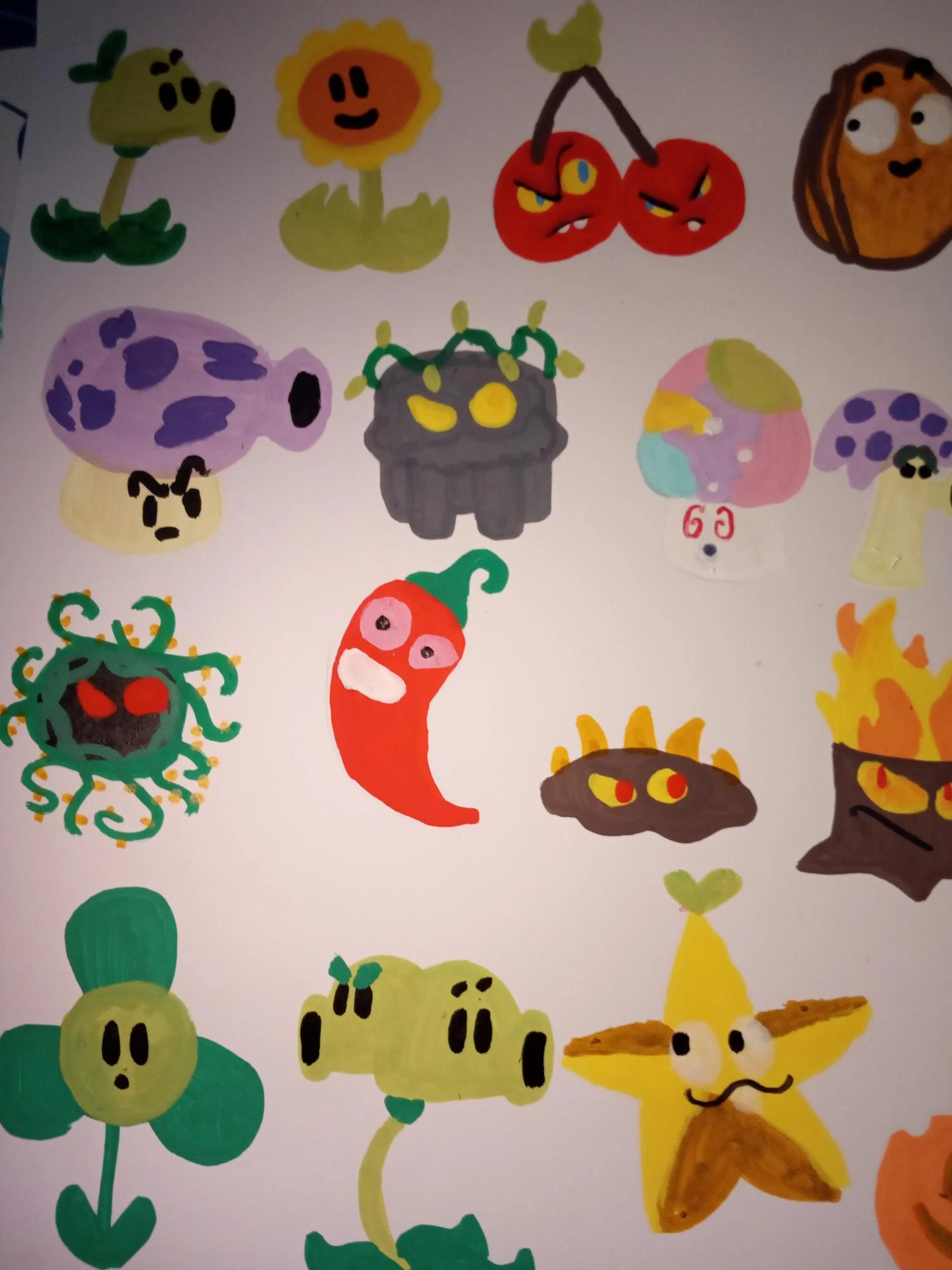 All the plants from pvz 1, in their original designs. | Fandom