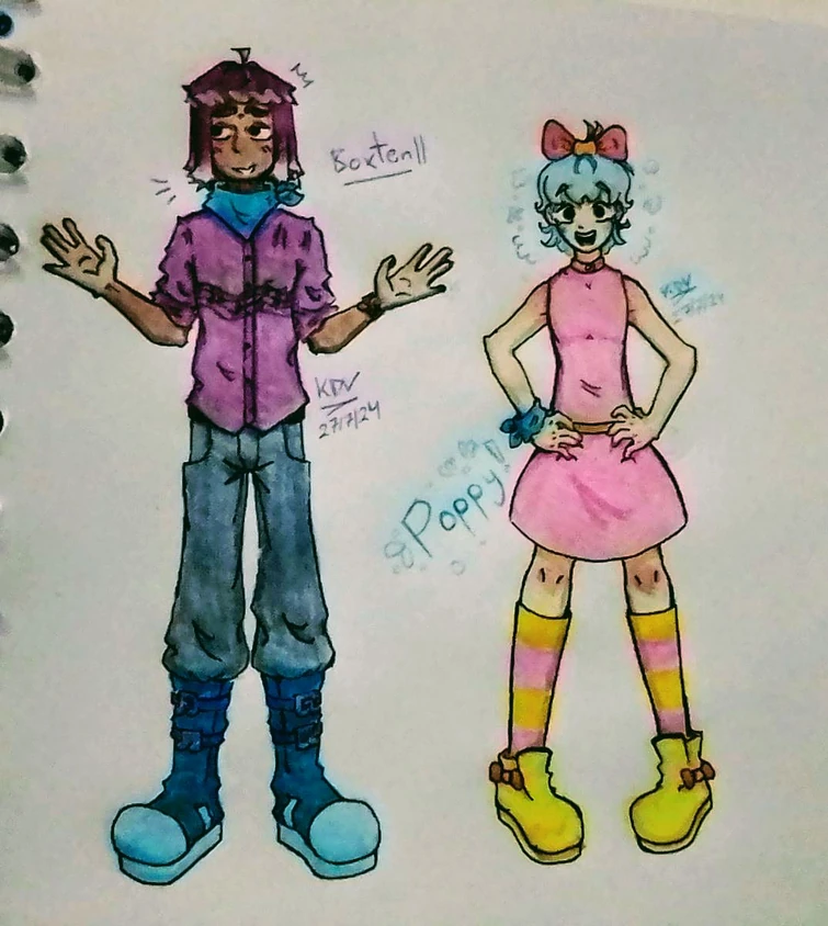 Boxten and Poppy Human! | Fandom
