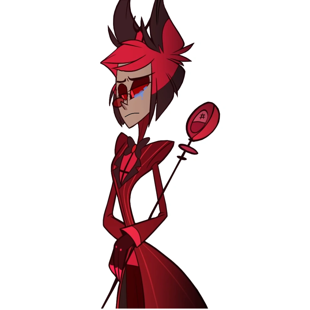 Made a sad Alastor | Fandom