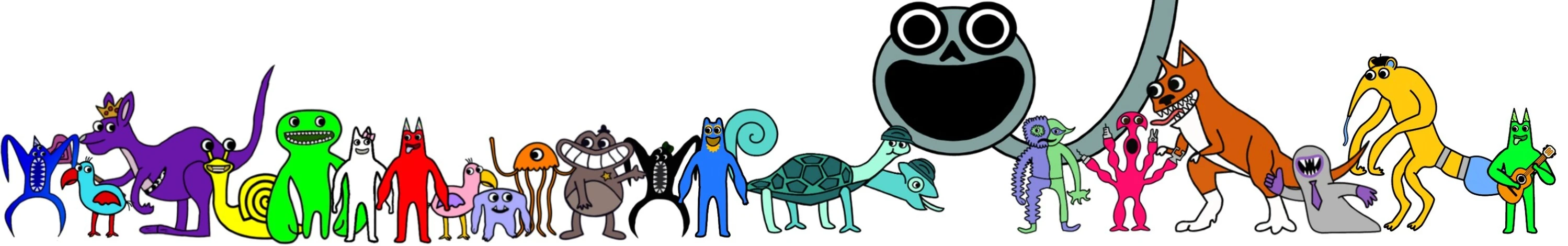 Garten of Banban Character Murals (as of GoB 8trailer) | Fandom