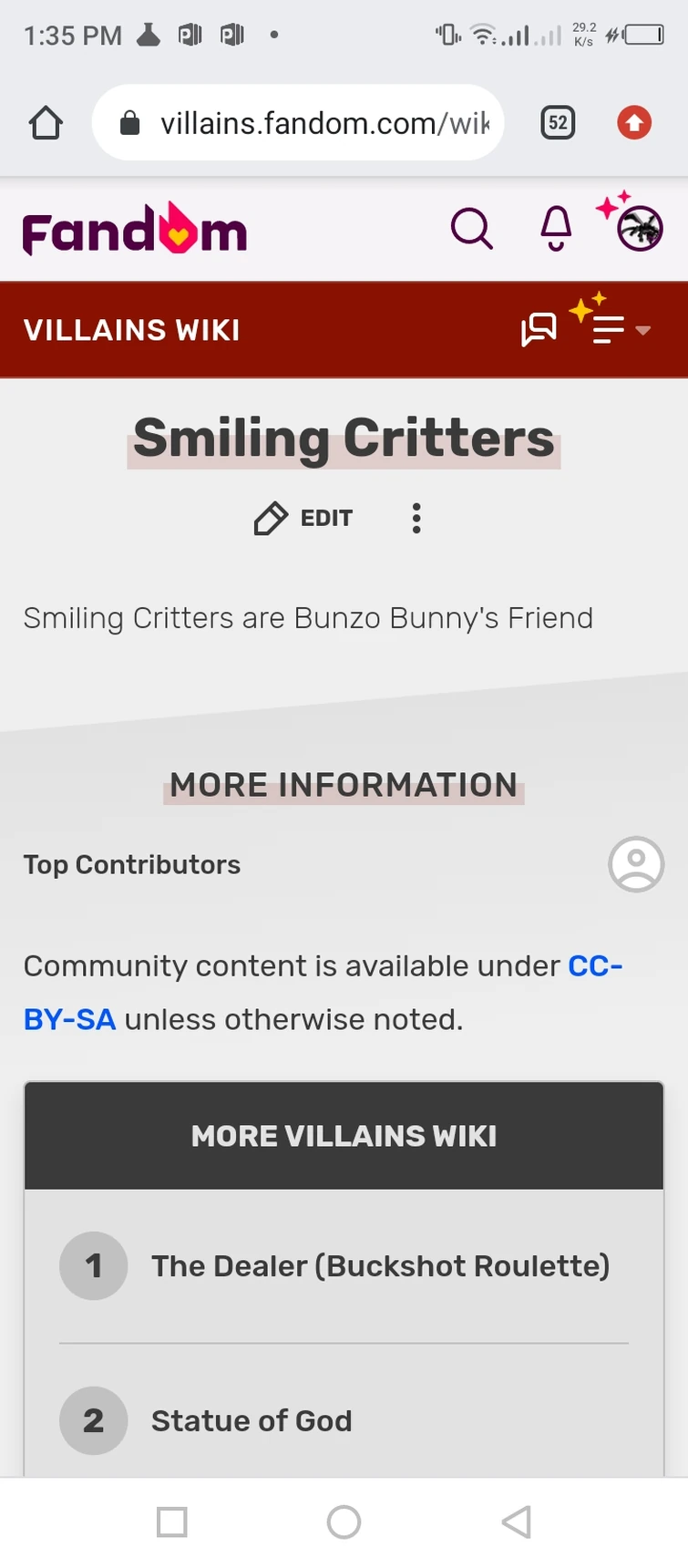 Monsters Smiling Critters/Smiling Critters isn't villains | Fandom