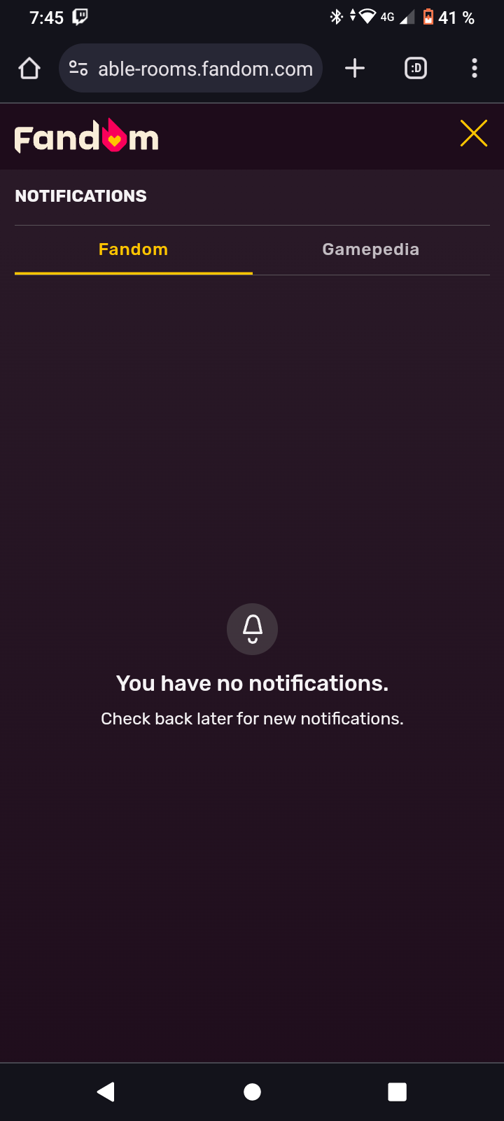 My notifications gone | Fandom