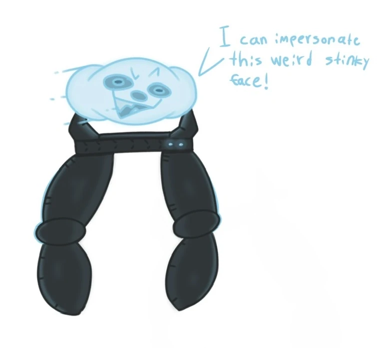 Forgot that Holobob could make the bear face so decided to draw it ...