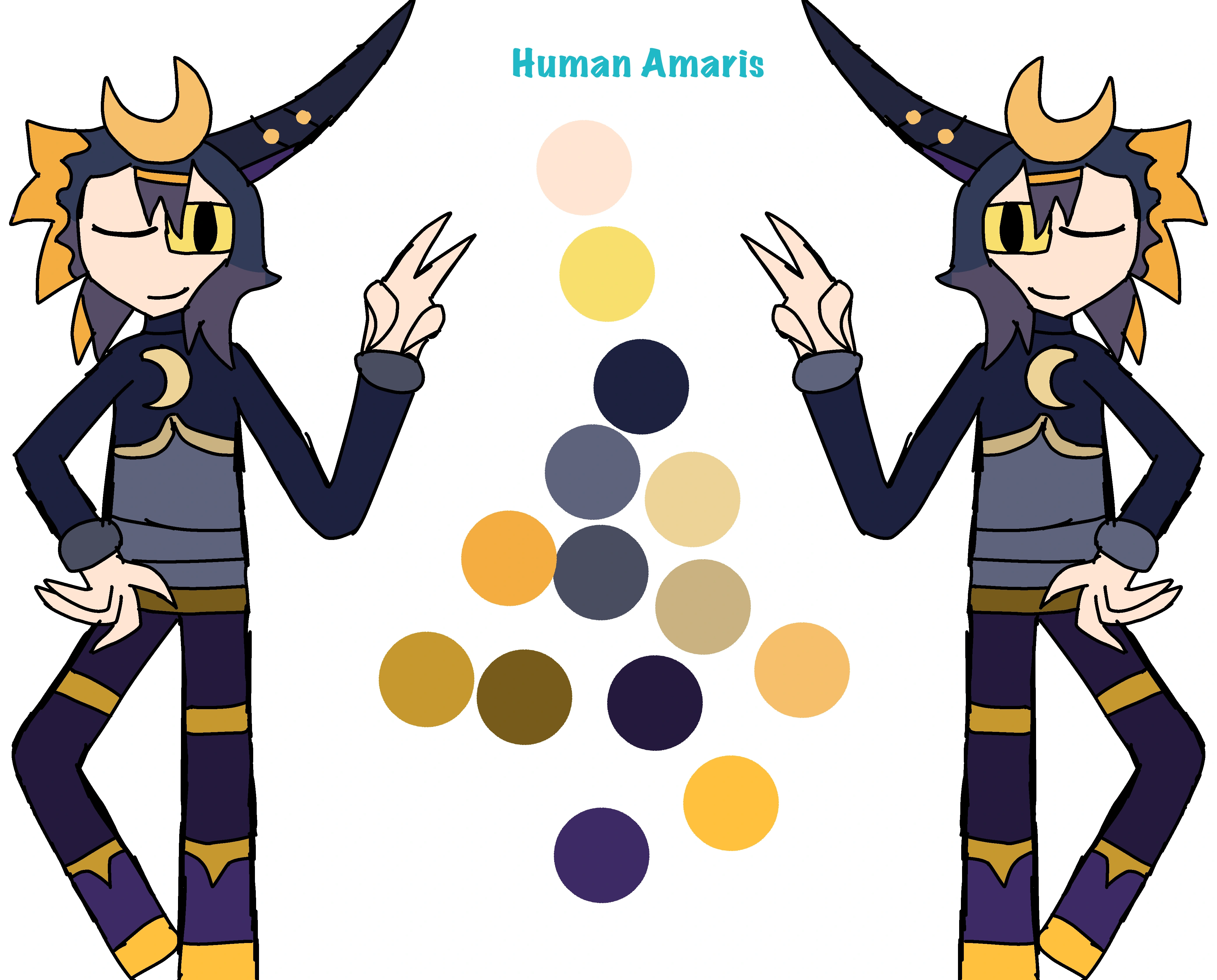 Humanized art of amaris(srry bout the posts duping itself when I only ...