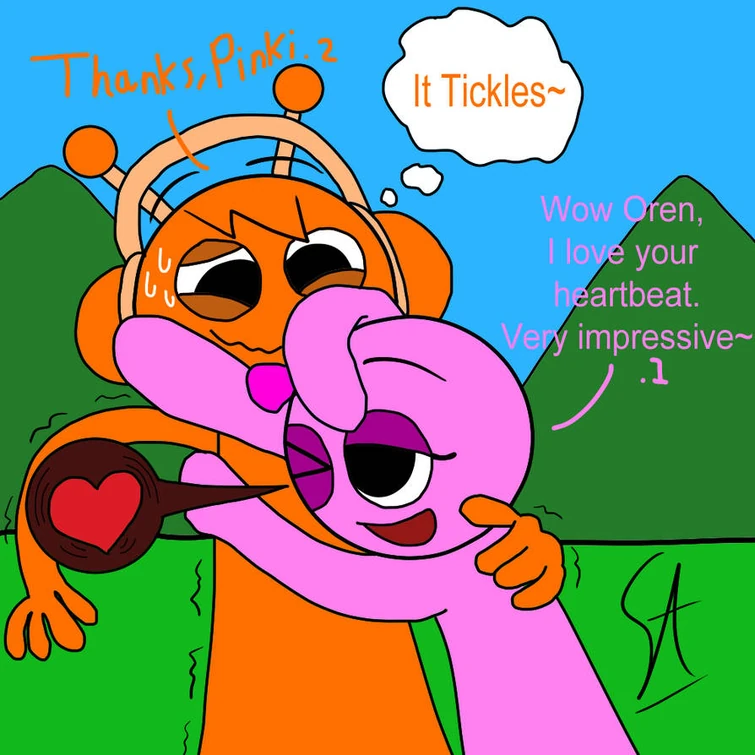 chat roast the ever living hell outta this oren x pinki art I found | Fandom