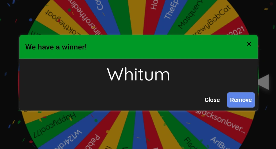 GIVEAWAY WINNER | Fandom