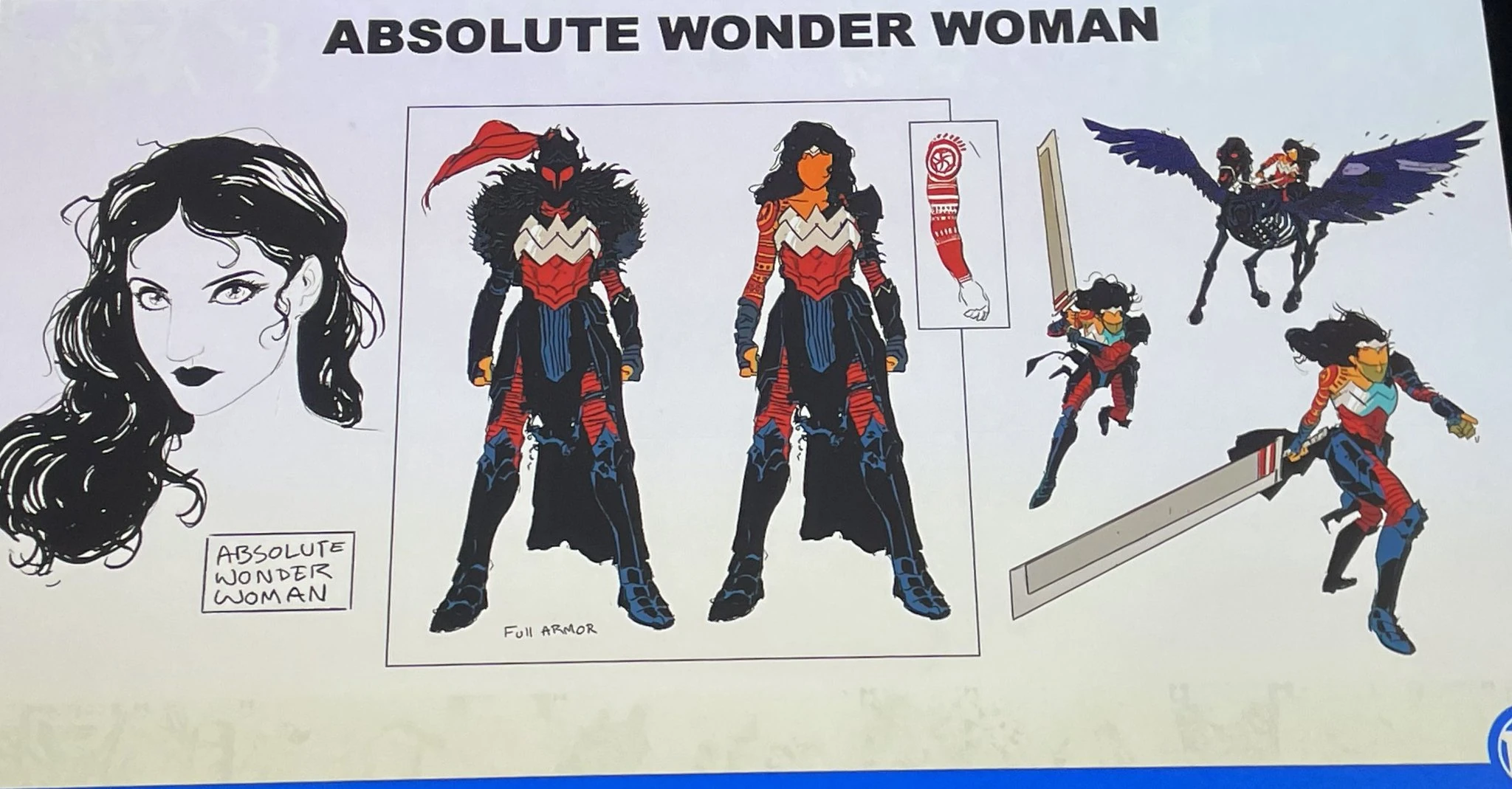 DC Comics reveals concept art for 'ABSOLUTE WONDER WOMAN' and 'ABSOLUTE ...