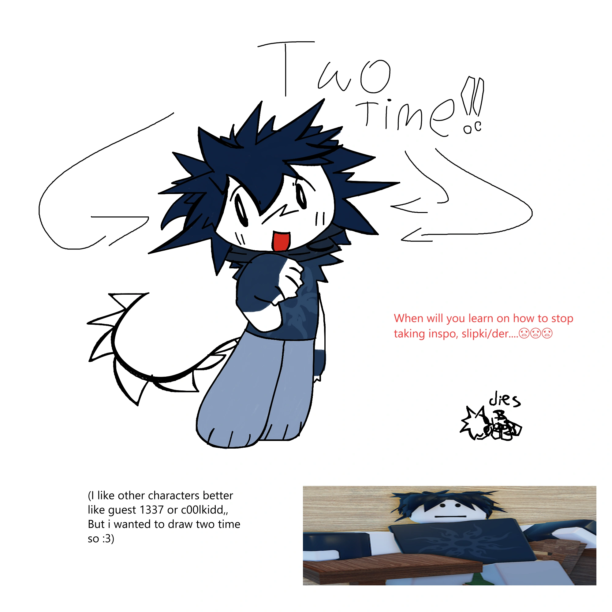 Two time drawing c: | Fandom